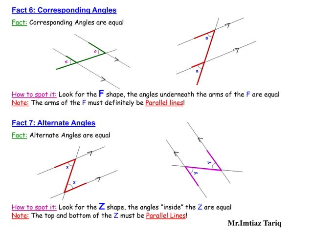 1. Angle facts | PPTX