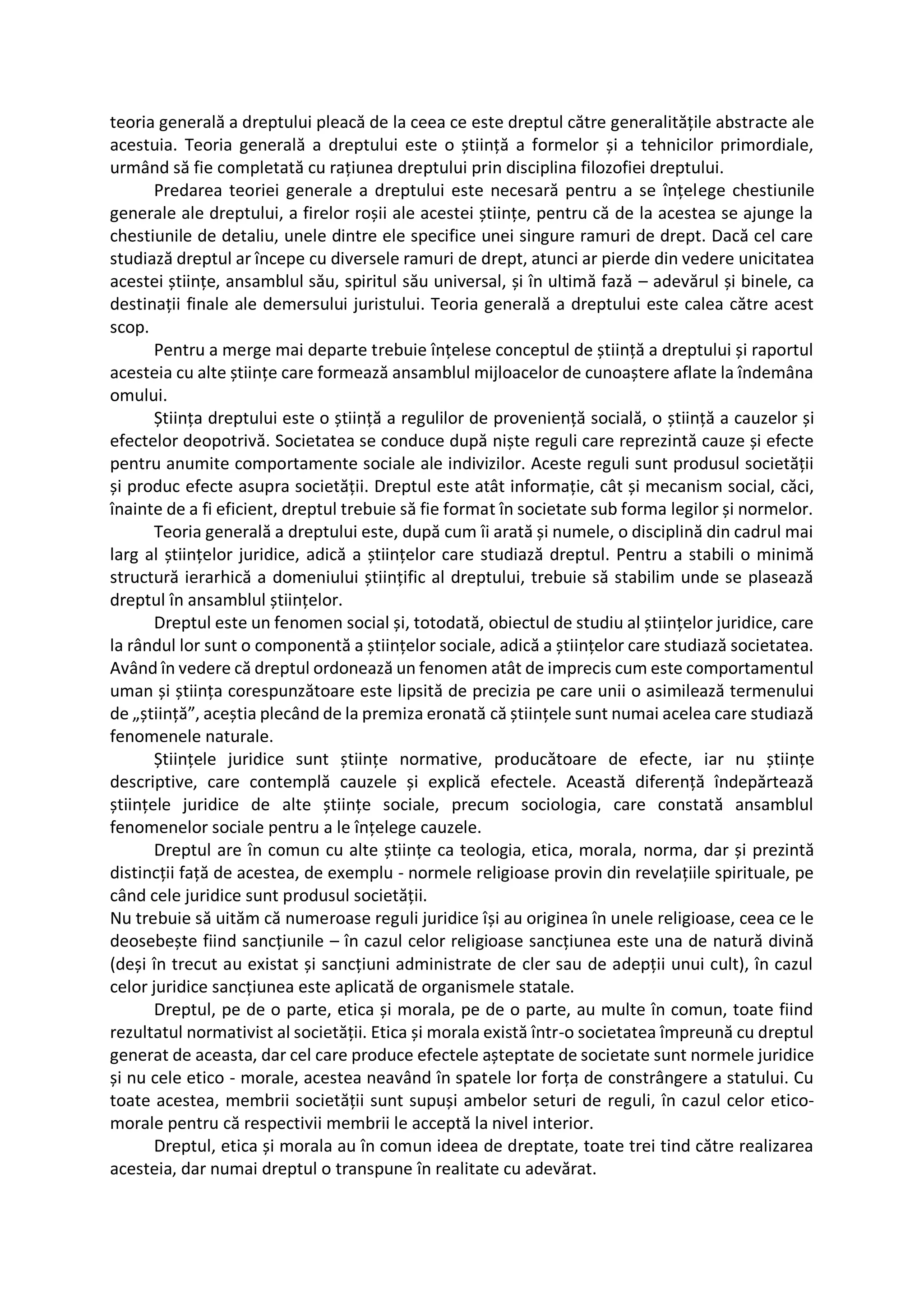 1. notiunea de teoria generala a dreptului | PDF