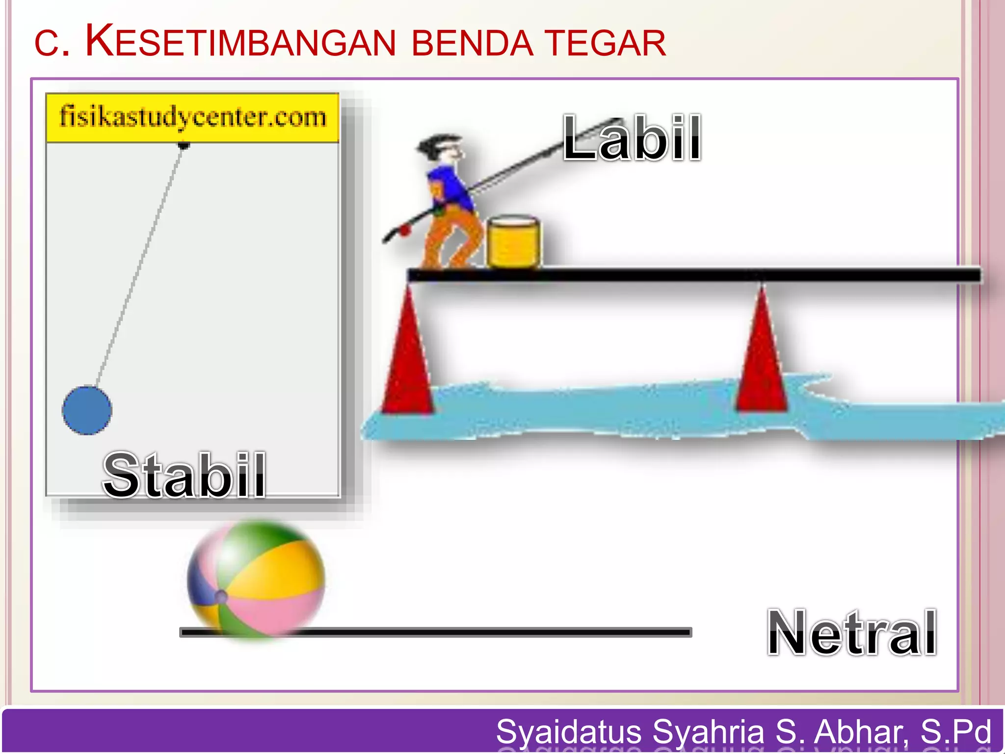 dinamika rotasi dan kesetimbangan benda tegar | PPTX