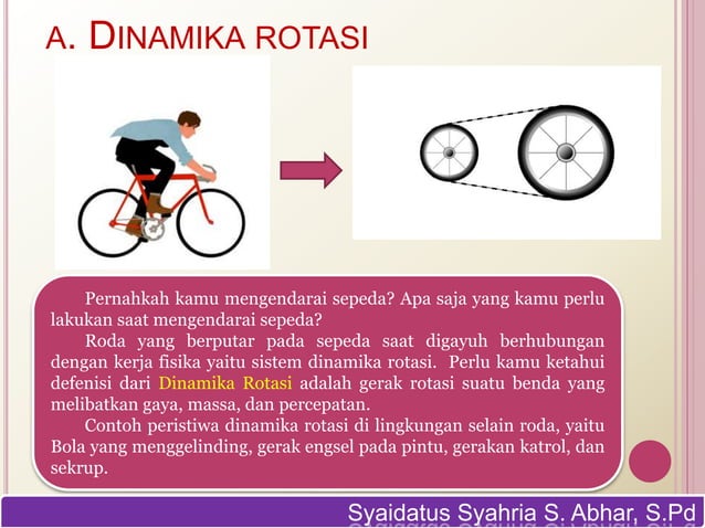 dinamika rotasi dan kesetimbangan benda tegar | PPTX