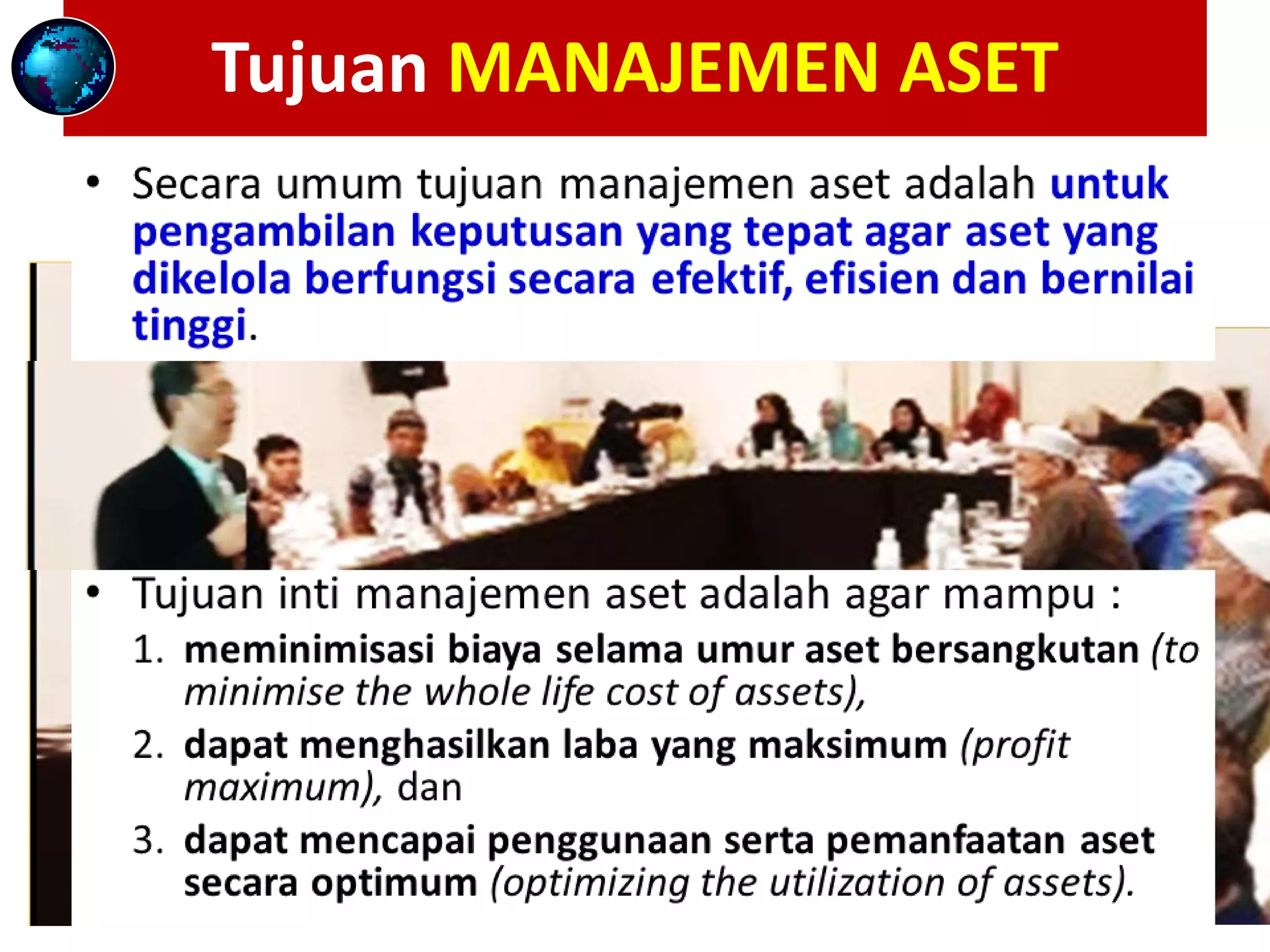 Konsep dan Ruang Lingkup Manajemen SIKLUS HIDUP Aset _Materi Training ...