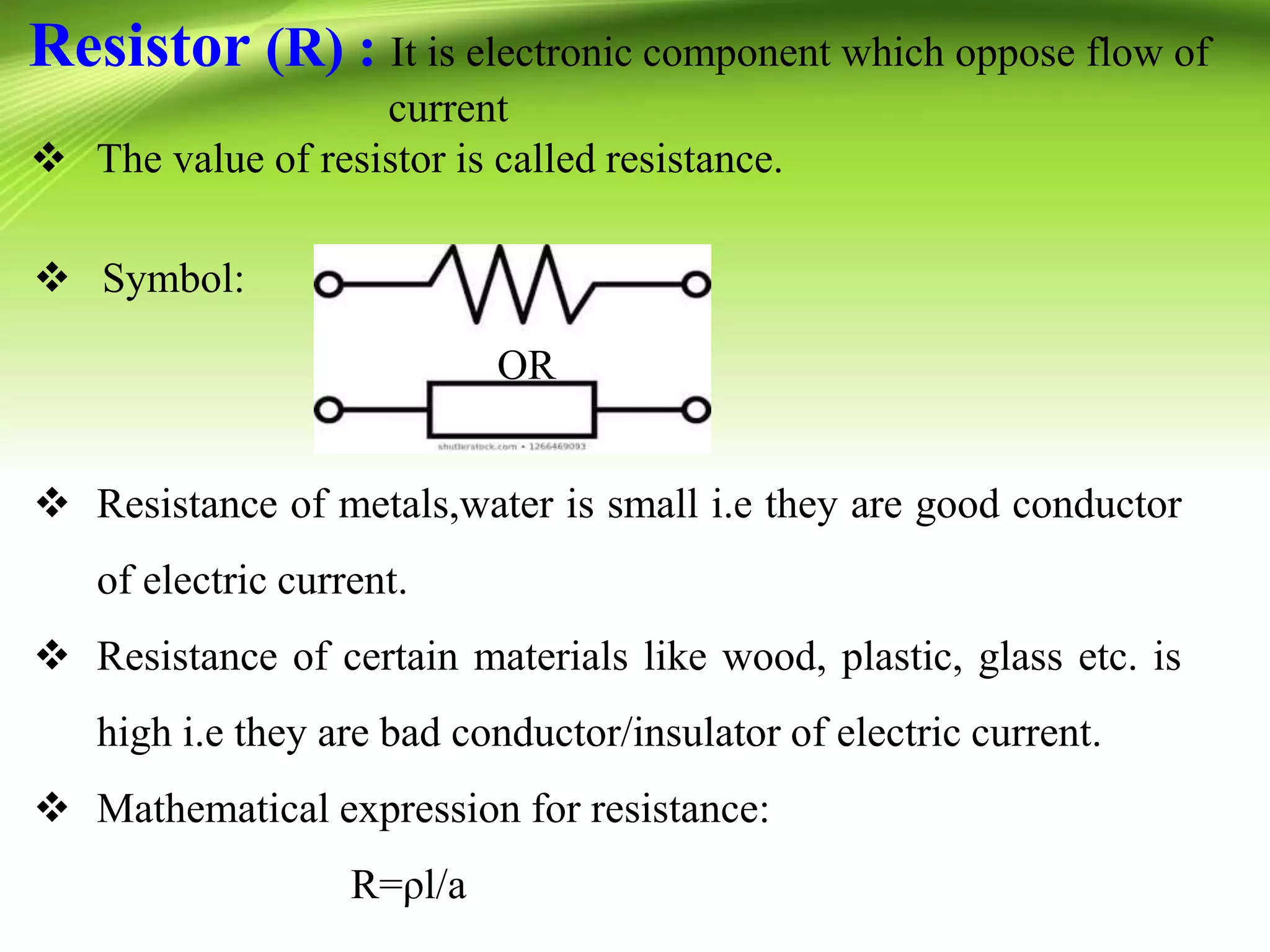 Resistor | PPT
