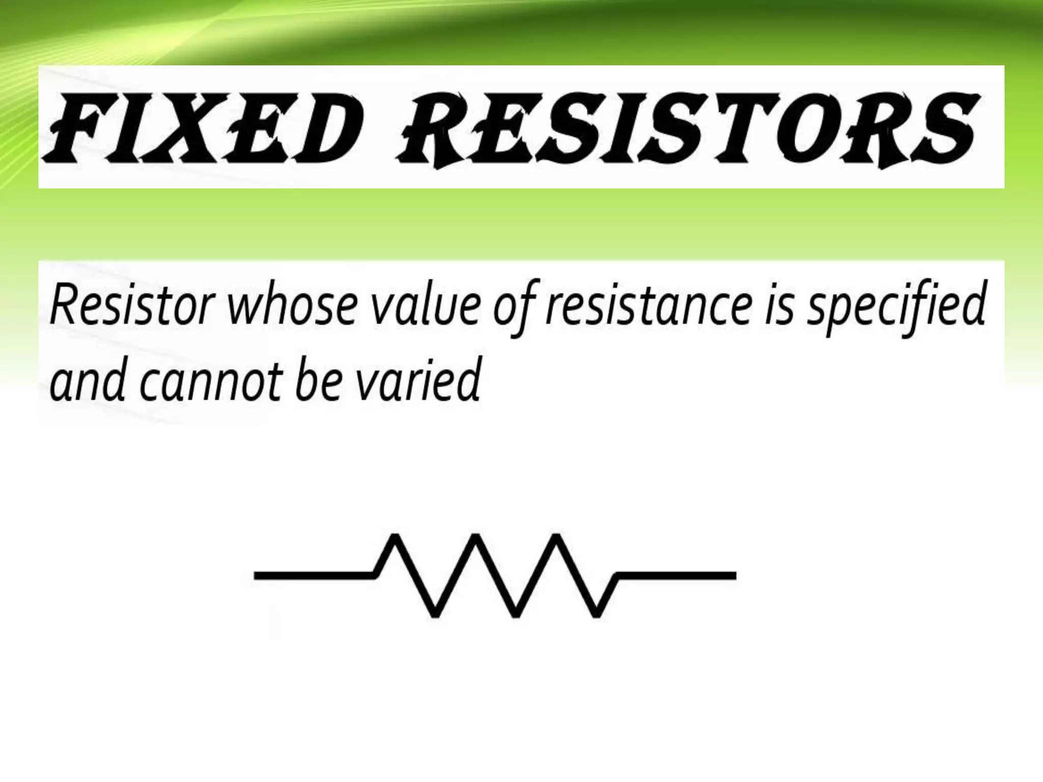 Resistor | PPT