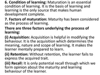 1. learning process | PPTX