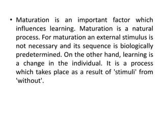1. learning process | PPTX