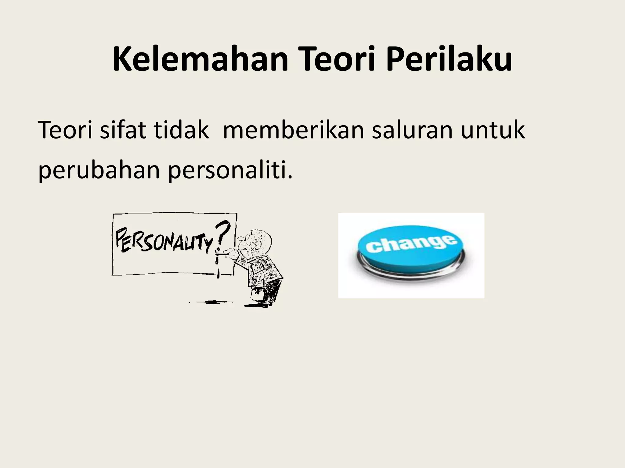 Teori keperibadian sifat | PPTX