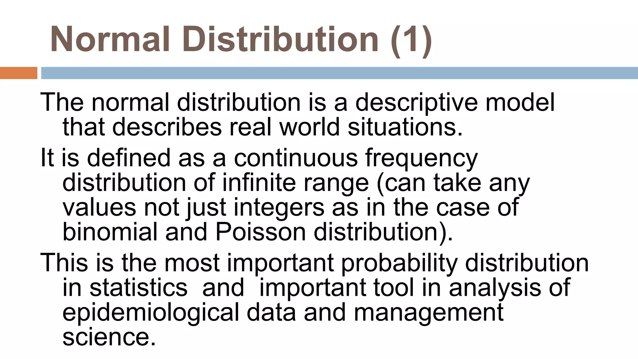 Normal Distribution – Introduction and Properties | PPTX | Physics ...