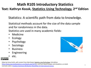 1.1 intro to statistics | PPTX | Science