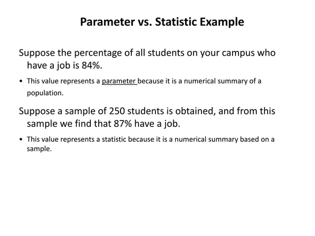 1.1 intro to statistics | PPTX | Science