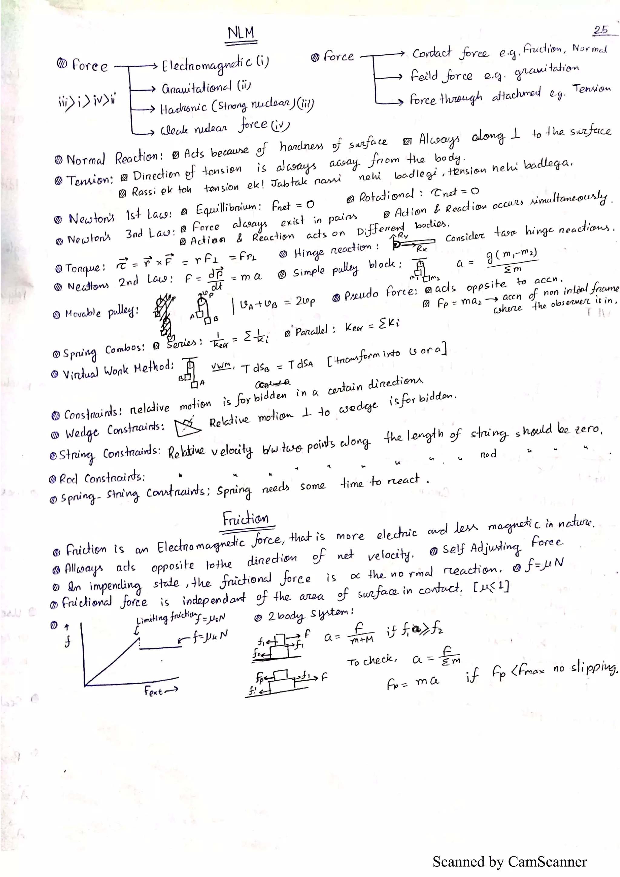 1. physics handwritten short notes | PDF