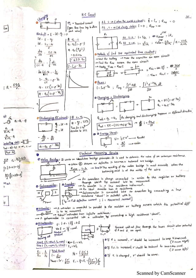 1. physics handwritten short notes | PDF