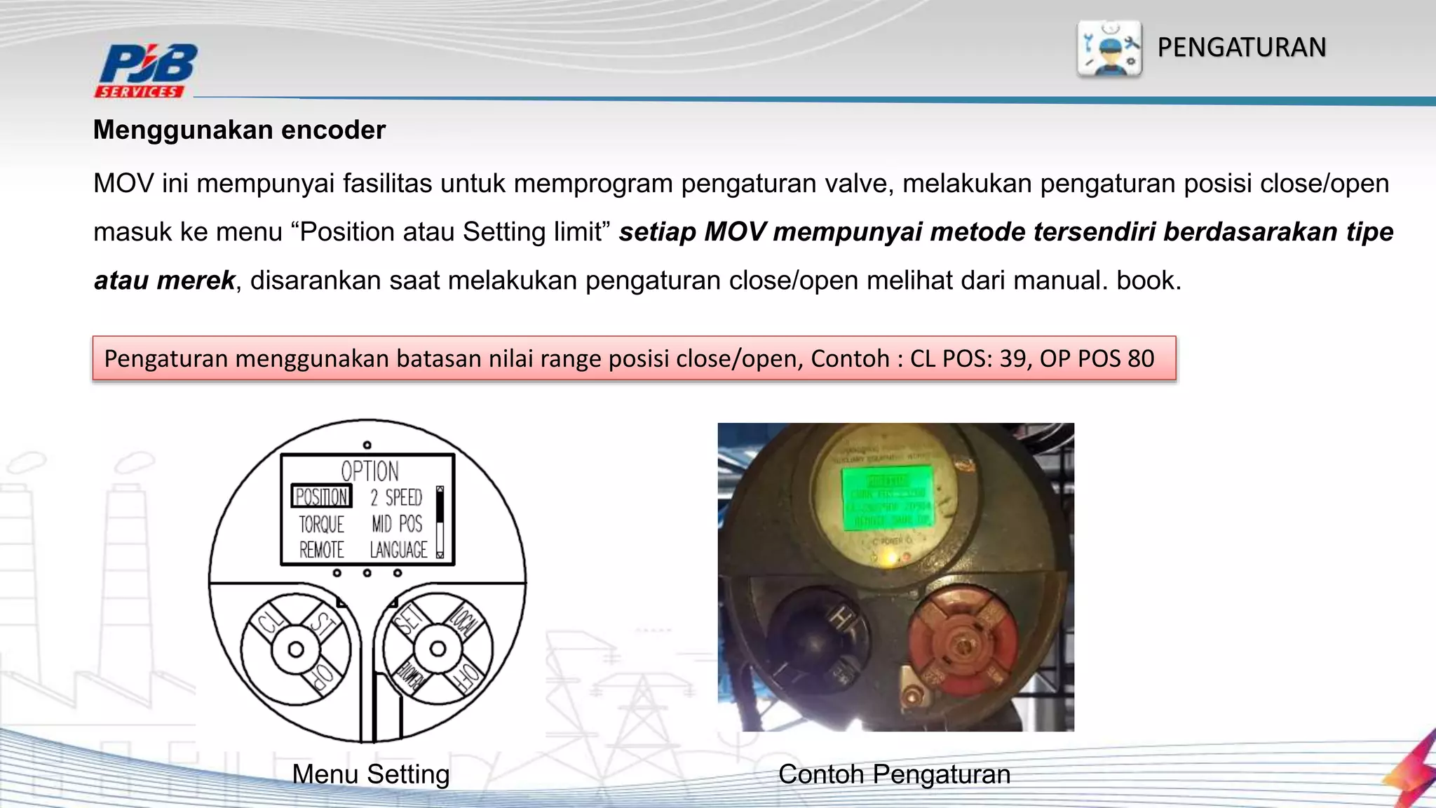 aktuator (motor operasi valve) | PPTX
