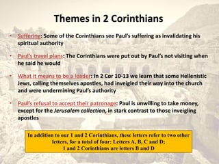 1-2 Corinthians: Lecture-1 | PPTX