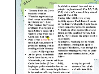 1-2 Corinthians: Lecture-1 | PPTX