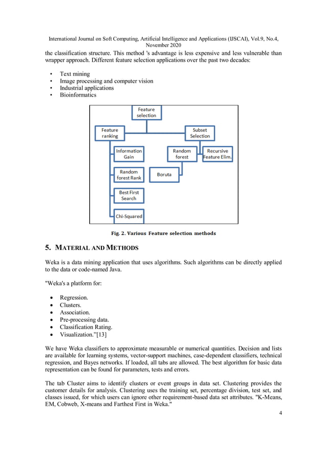 SVM &GA-CLUSTERING BASED FEATURE SELECTION APPROACH FOR BREAST CANCER DETECTION | PDF