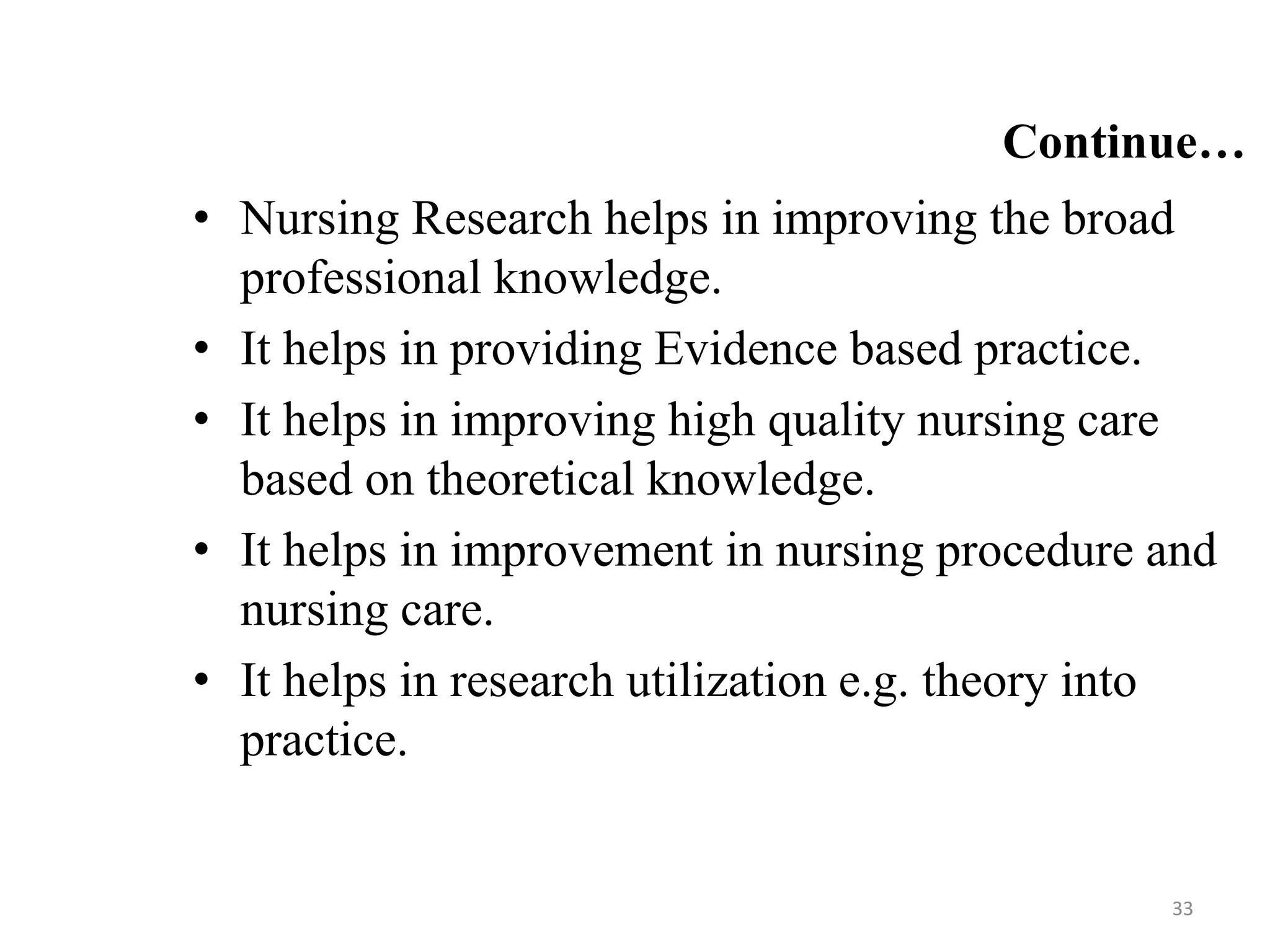 1. introduction to nursing research | PDF