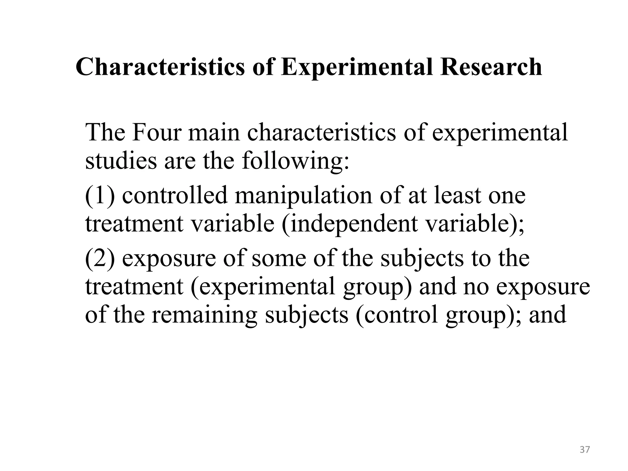 1. quantitative research types | PDF