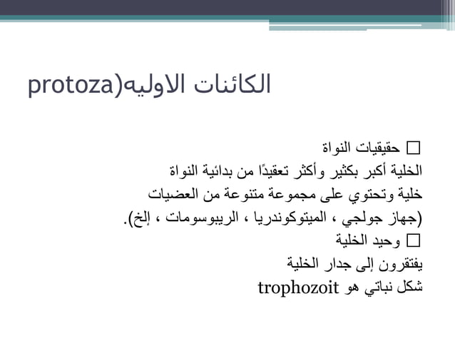 Protoza | PPTX