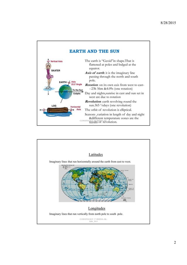 1. introduction to_climatology | PDF | Weather | Science