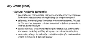 1. natural resources and types | PPT