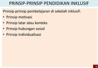 Konsep Pendidikan Inklusif | PPTX