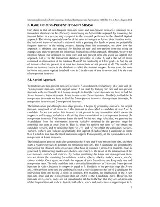 PATTERN DETECTION WITH RARE ITEM-SET MINING | PDF