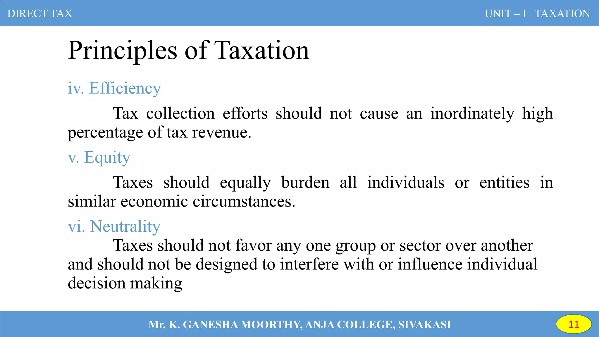 An Introduction to Taxation | PPT