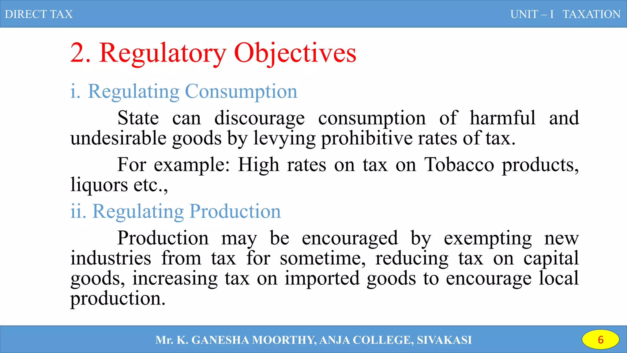 An Introduction to Taxation | PPT