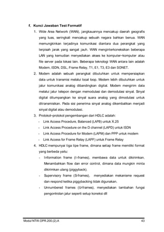1. inslatasi perangkat jaringan berbasis luas wan | PDF