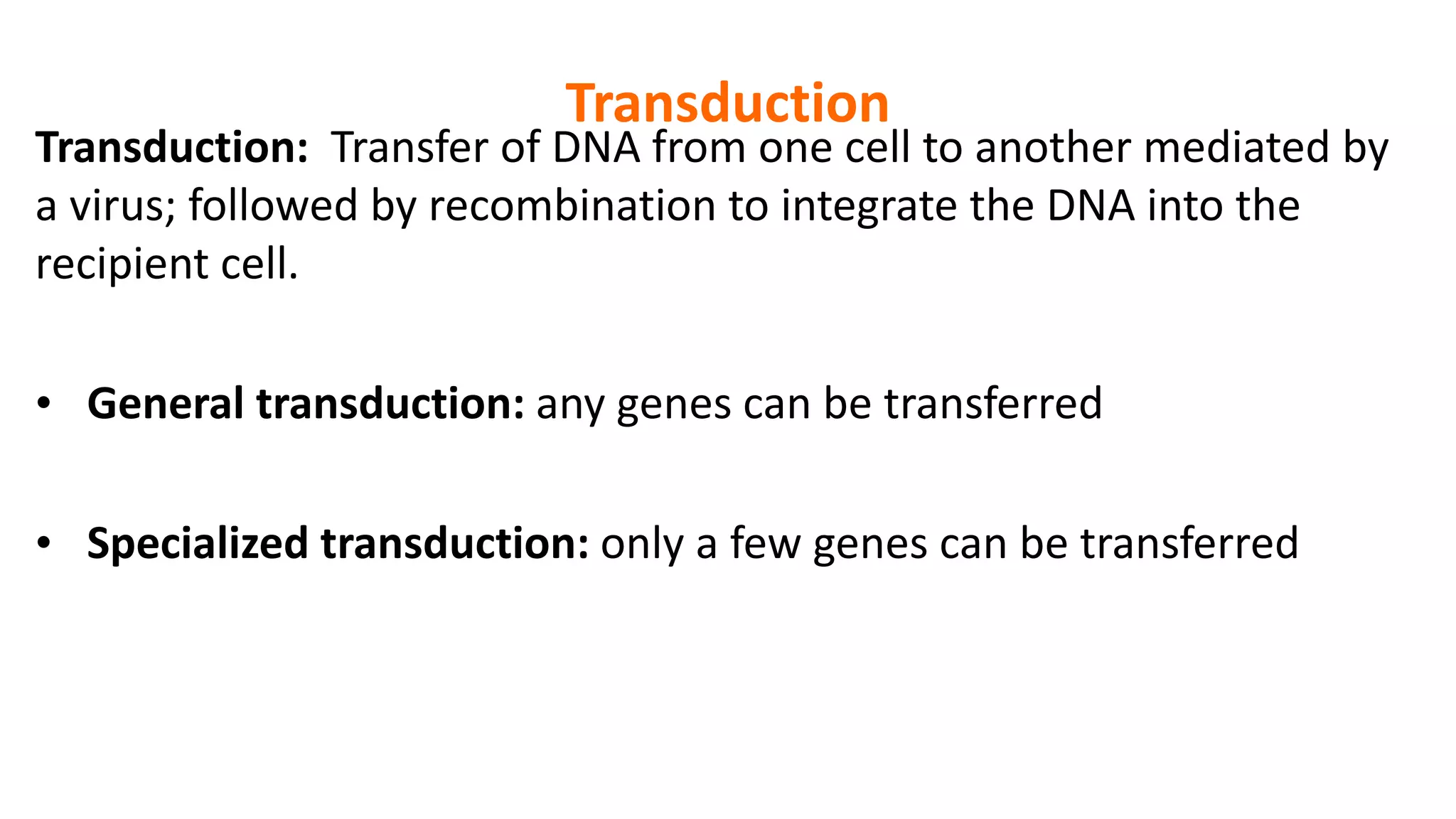 Gene transfer mechanisms in bacteria | PPT