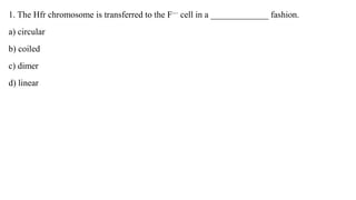 Gene transfer mechanisms in bacteria | PPT
