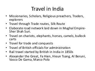 1.History of Travel and Tourism | PPTX