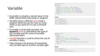 1.2 programming fundamentals | PPTX