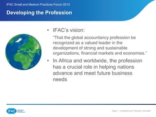 IFAC Small and Medium Practices Forum, Presentation by Fayezul ...