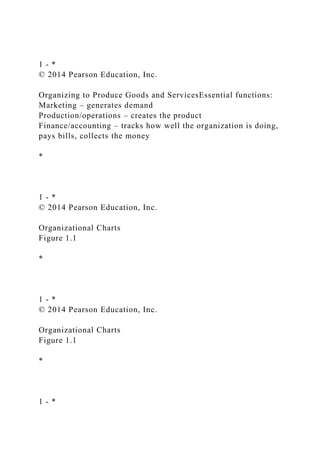 1 - © 2014 Pearson Education, Inc.Operations and .docx