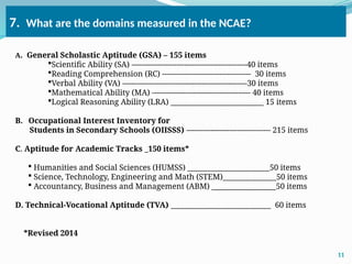 1-2015-NCAE-Overview.pptx.ppt........... | PPT