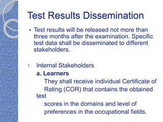 1 2016 ncae basic facts - national career assessment examination | PPTX