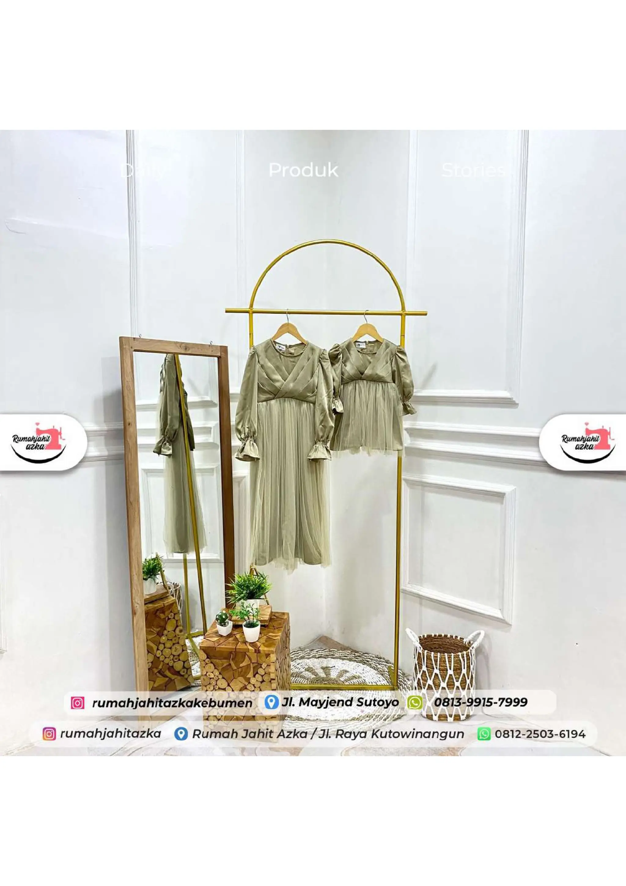 Dress Anak Couple Model Custom by Rumah Jahit Azka | PDF