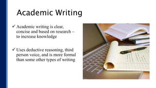 Academic Writing | PPTX