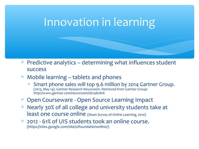 1 future of online learning | PPT