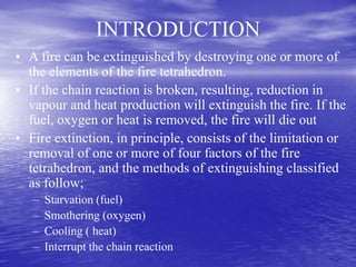 1.2 principle of fire fighting | PPTX