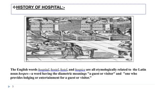 Hospital and it’s organization | PPTX
