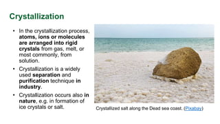Introduction to crystallization | PPTX