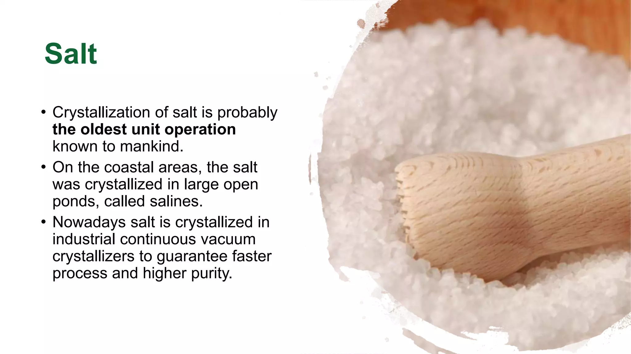 Uses and advantages of crystallization | PPTX