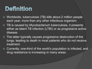 Tuberculosis | PPTX