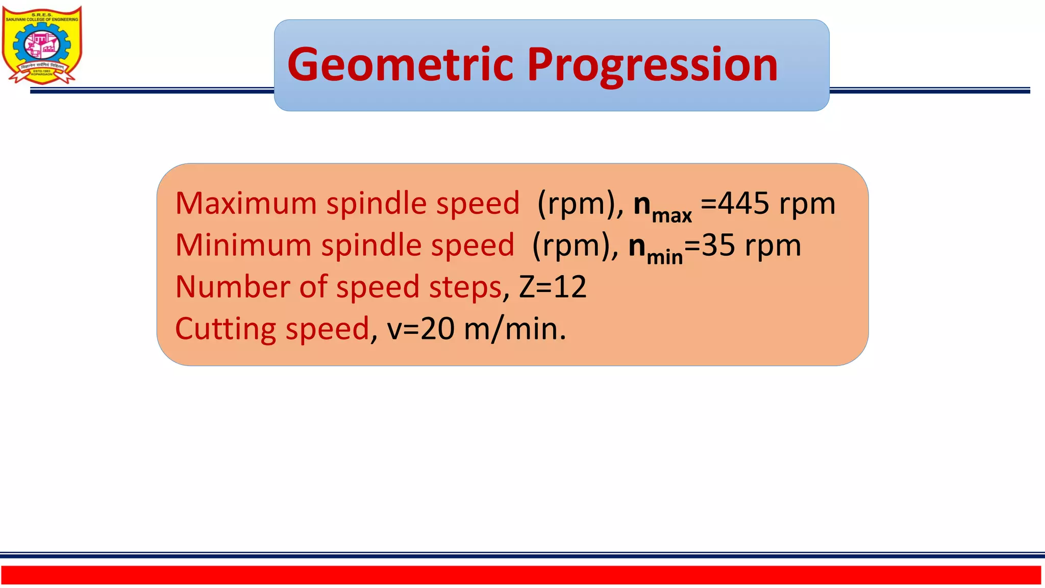 Design of Machine Tool Gear BOx | PDF | Auto Technology | Automotive