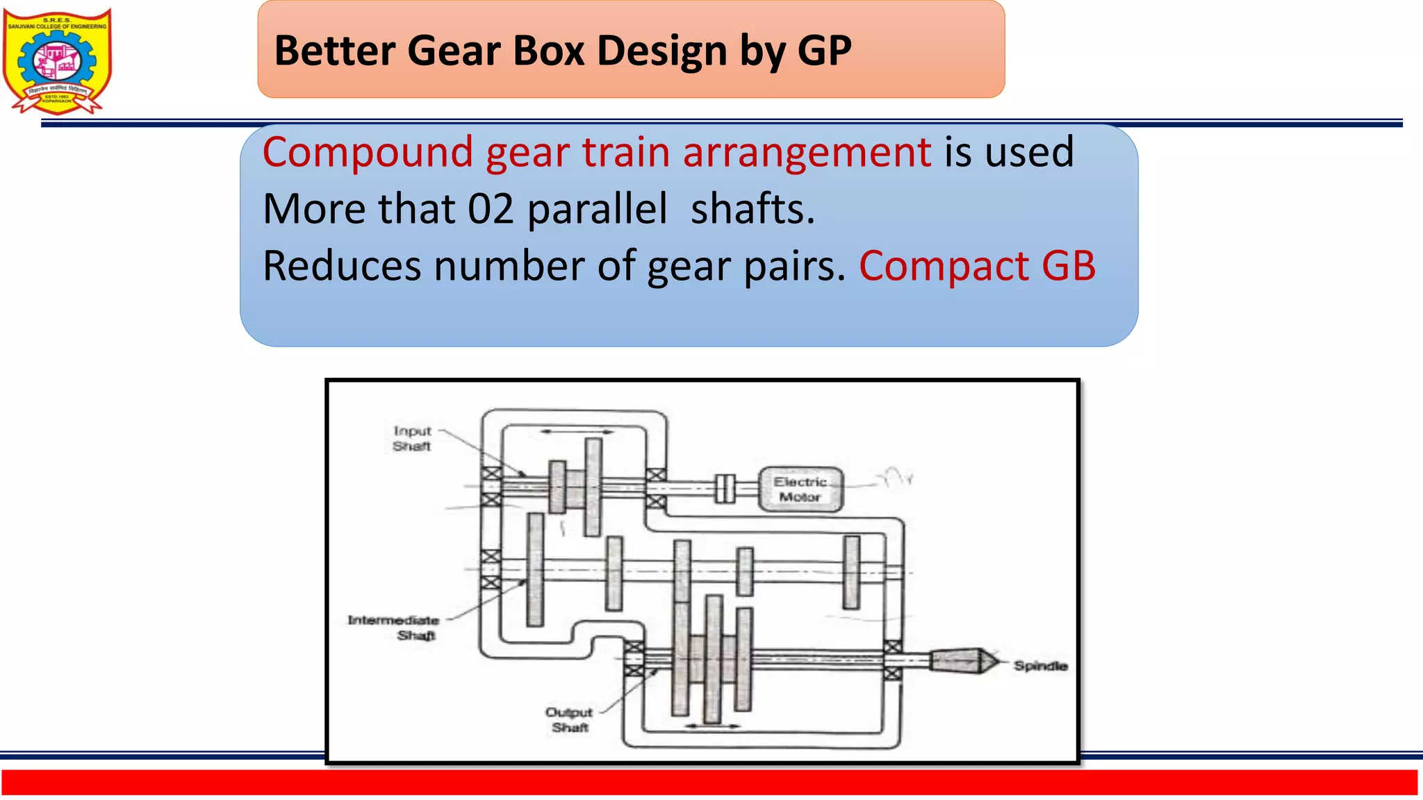 Design of Machine Tool Gear BOx | PDF
