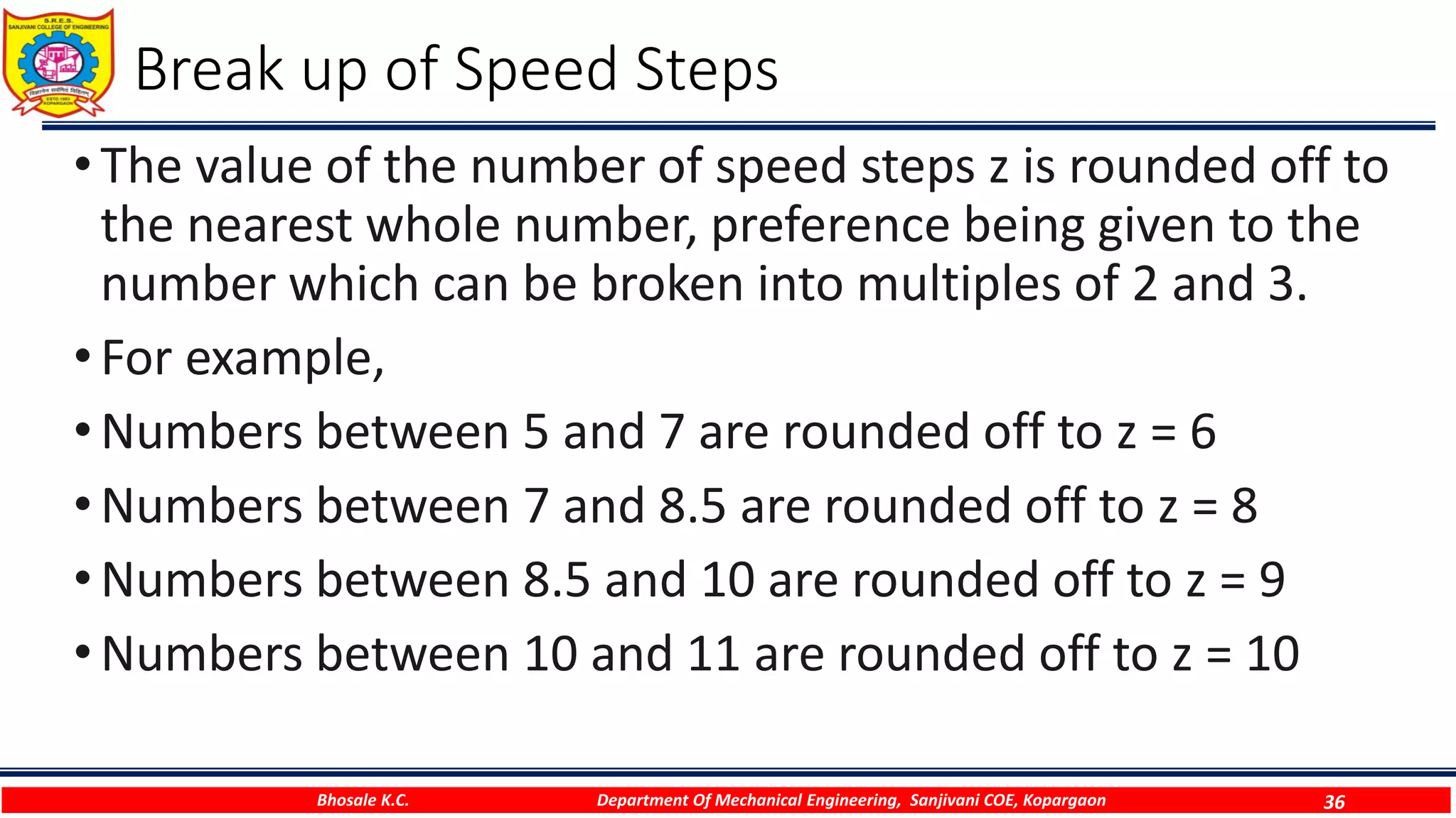 Design of Machine Tool Gear BOx | PDF