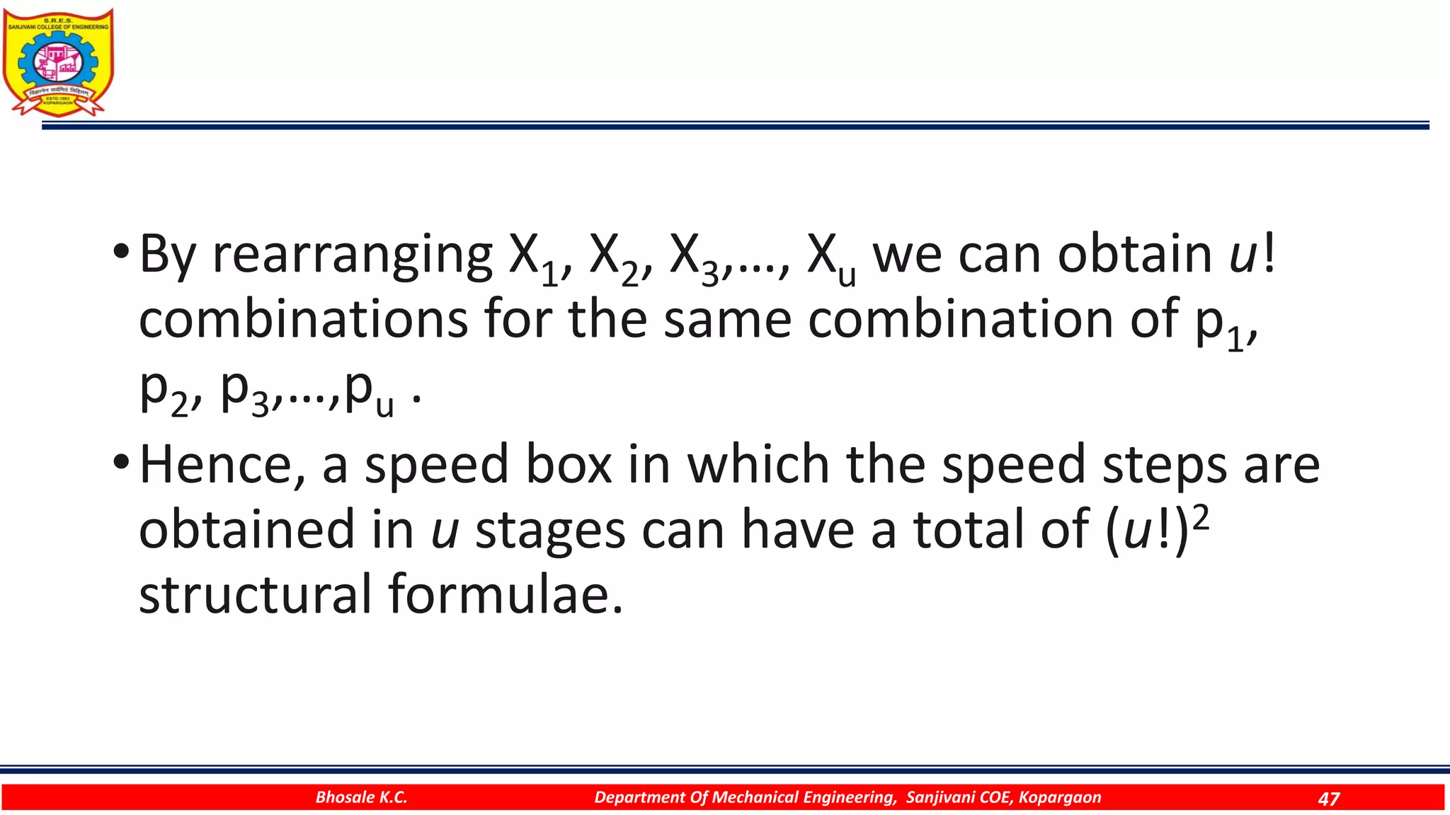Design of Machine Tool Gear BOx | PDF