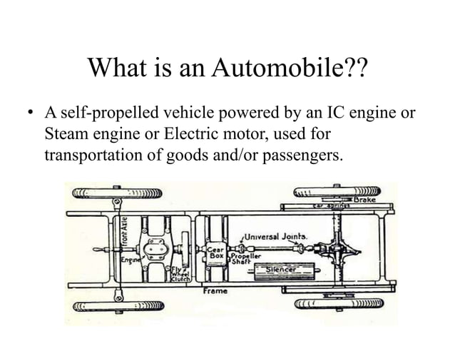 Automobile | PPT